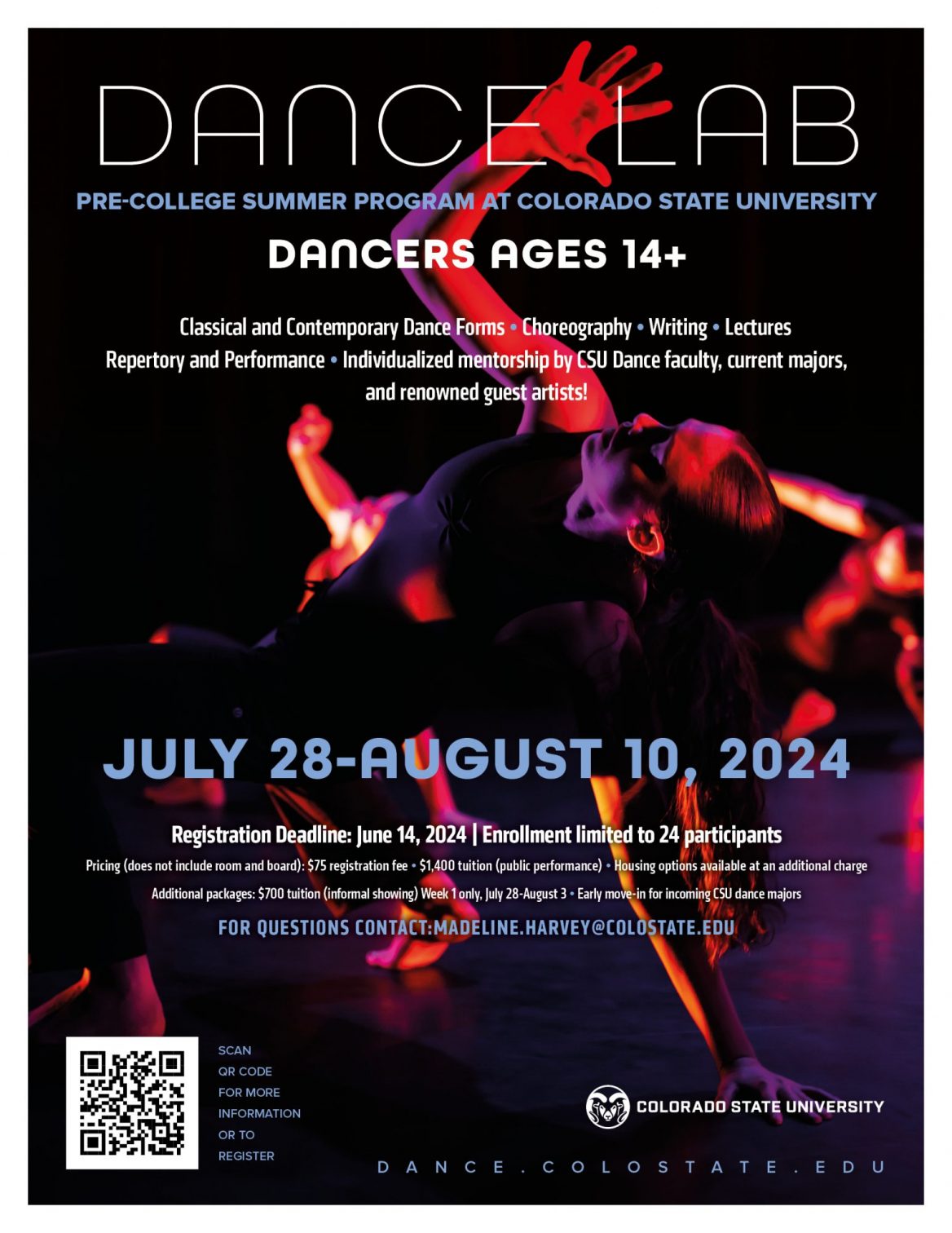 Dance Lab: Pre-College Summer Program - Dance